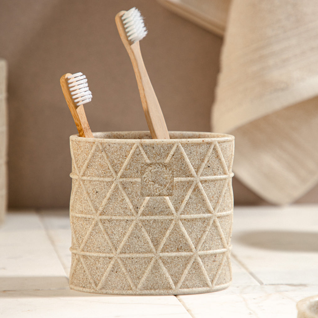Ποτήρι Οδοντόβουρτσας Light Khaki – Anemos